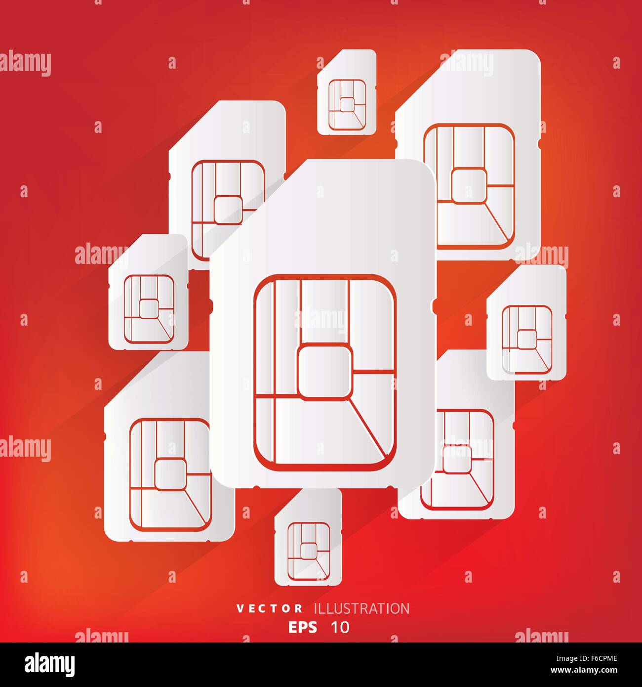 Sim card web icon Stock Vector Image & Art - Alamy