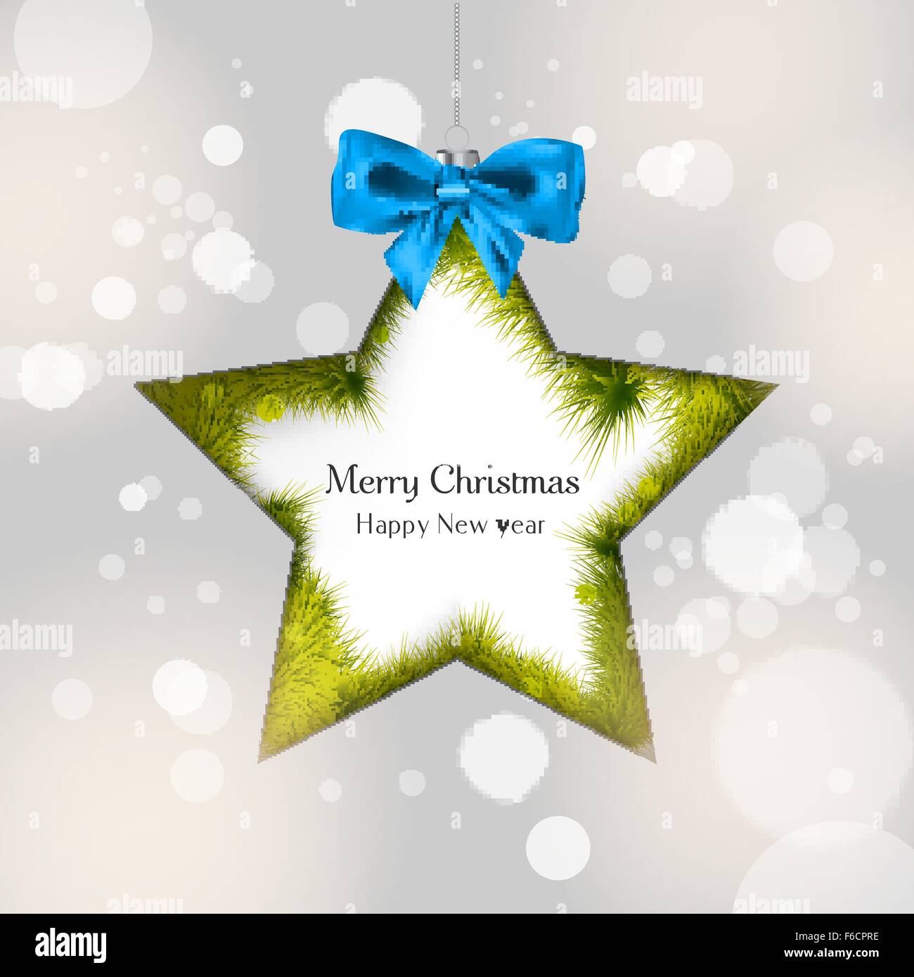 Background with christmas balls Stock Vector Image & Art - Alamy