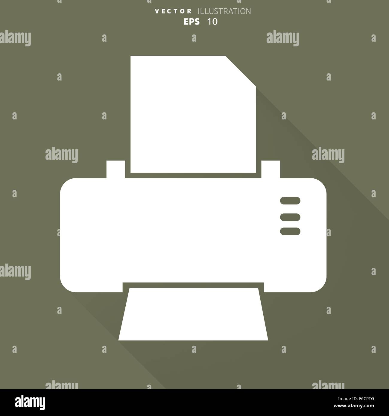 Printer web icon Stock Vector Image & Art - Alamy