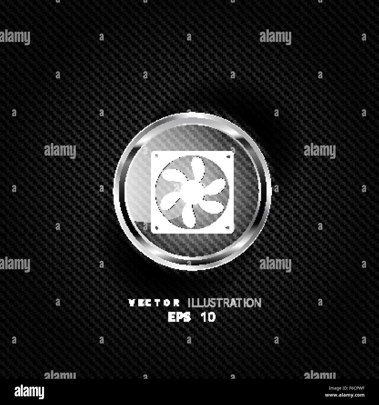 Computer cooling fan icon Stock Vector Image & Art - Alamy