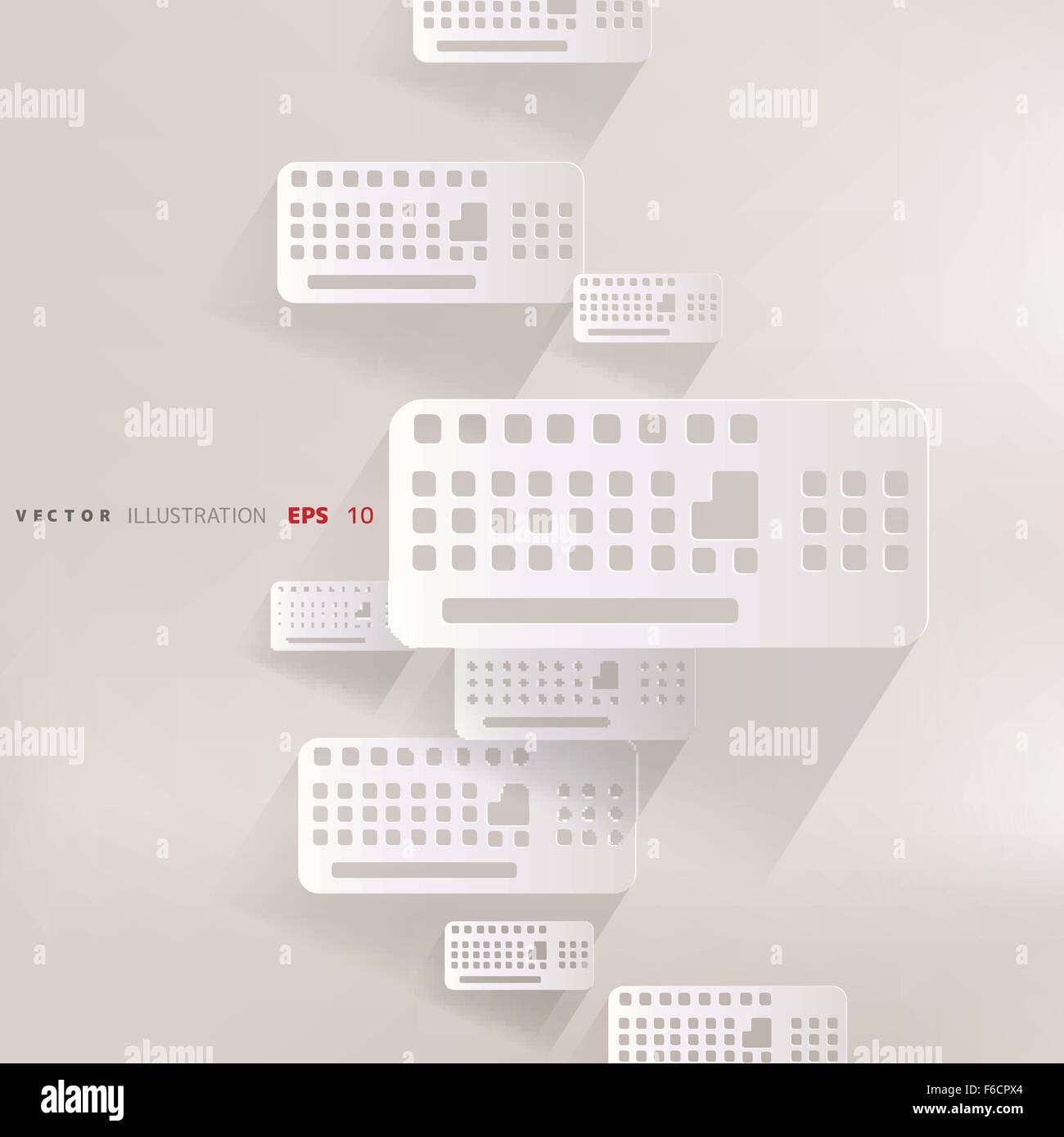 Computer keyboard web icon Stock Vector Image & Art - Alamy