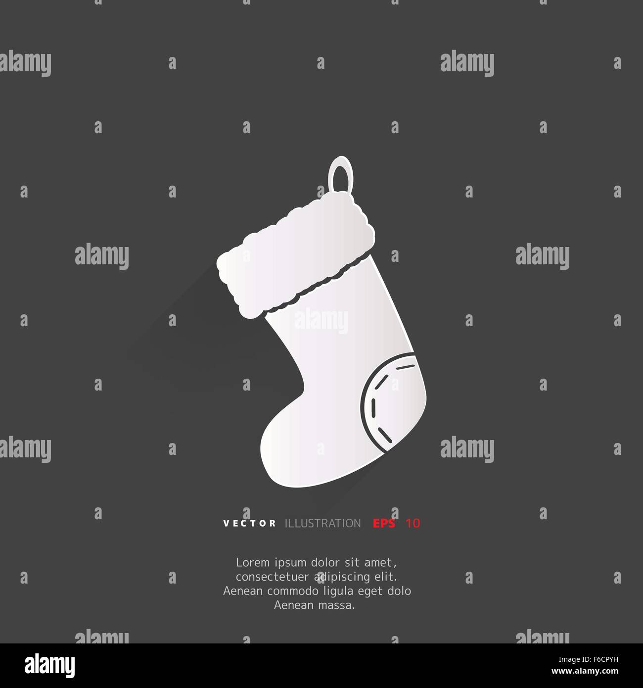Christmas socks icon Stock Vector Image & Art - Alamy