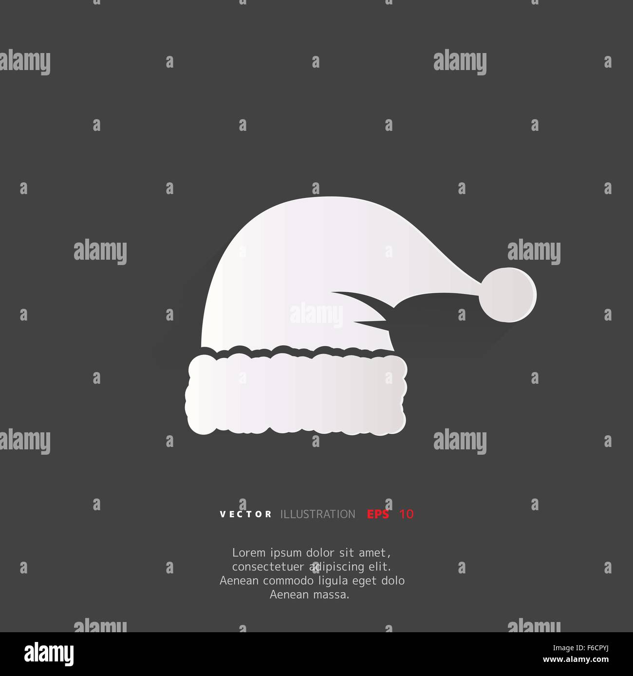 Santa cap icon Stock Vector Image & Art - Alamy