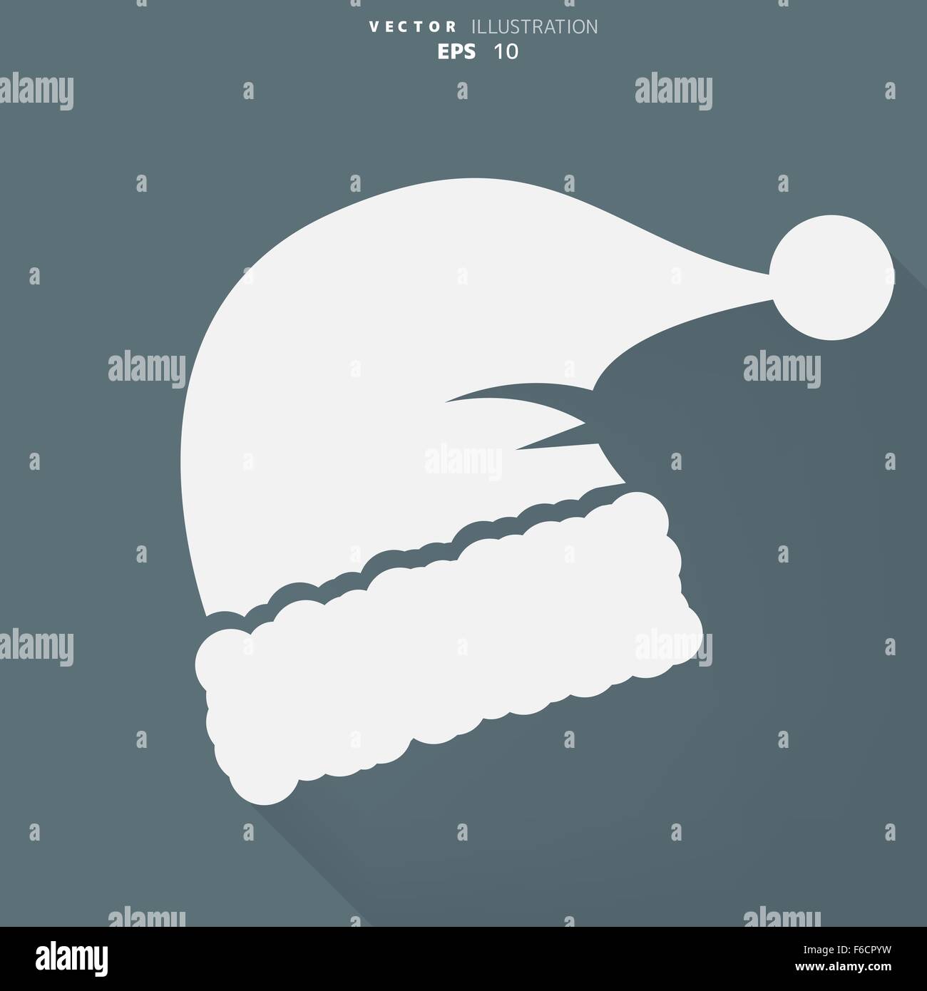 Santa cap icon Stock Vector Image & Art - Alamy
