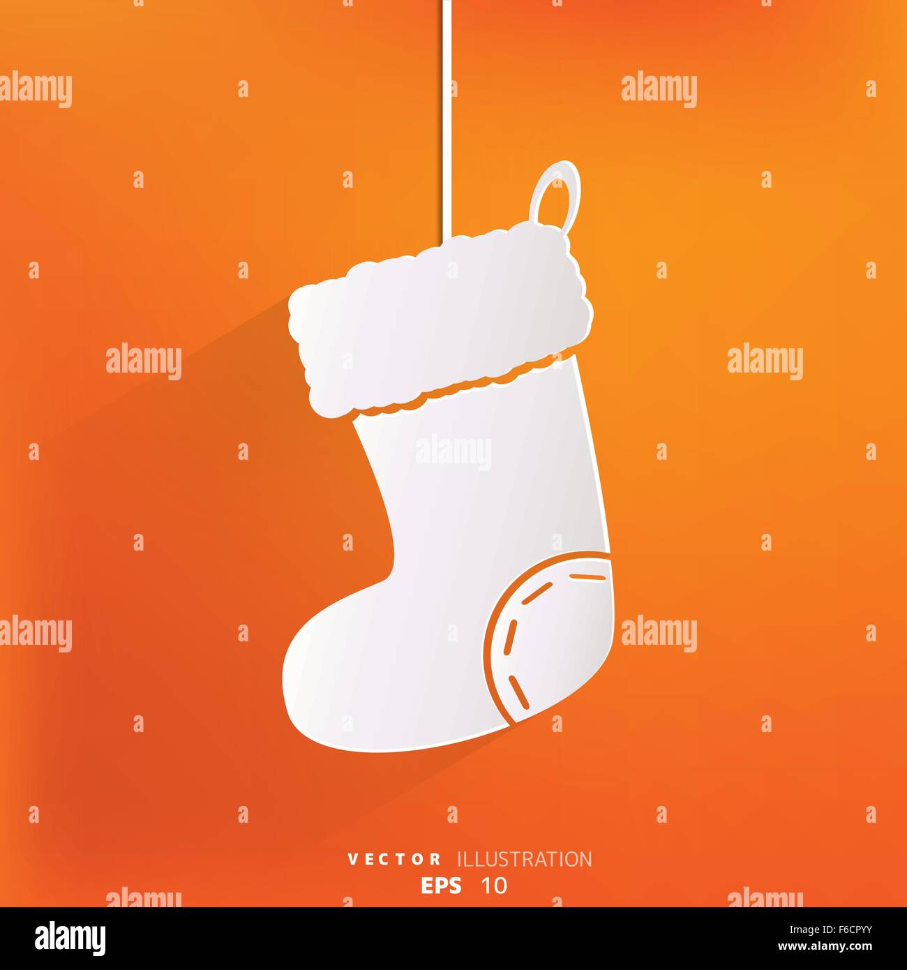 Green and orange socks Stock Vector Images - Alamy