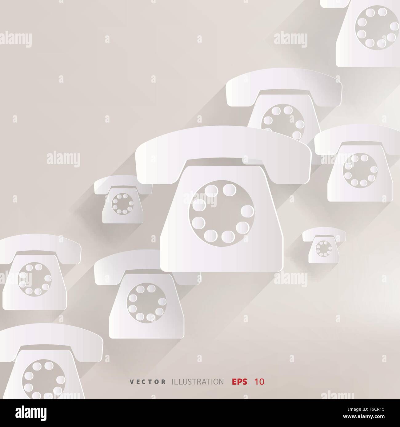 Retro telephone web icon Stock Vector Image & Art - Alamy