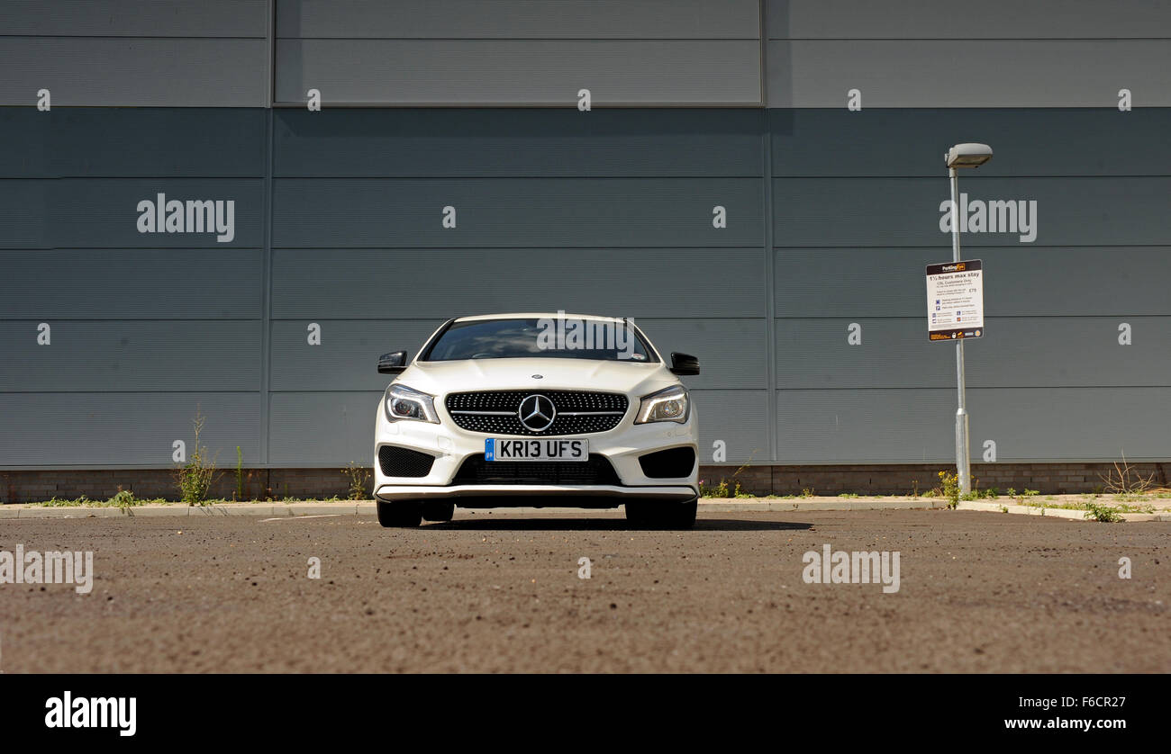 Mercedes CLA 220 CDI AMG Sport Stock Photo - Alamy