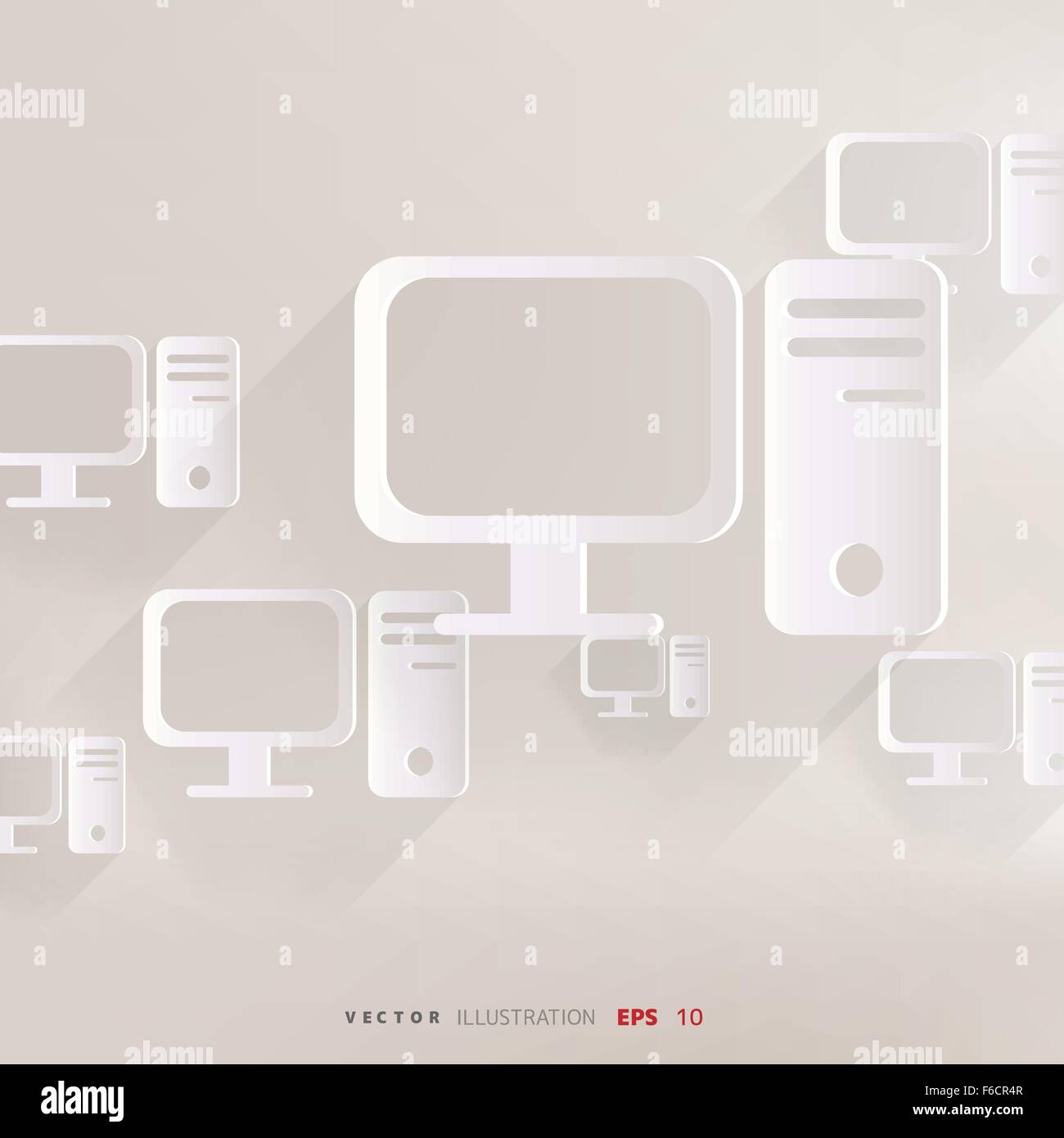 Computer web icon Stock Vector Image & Art - Alamy