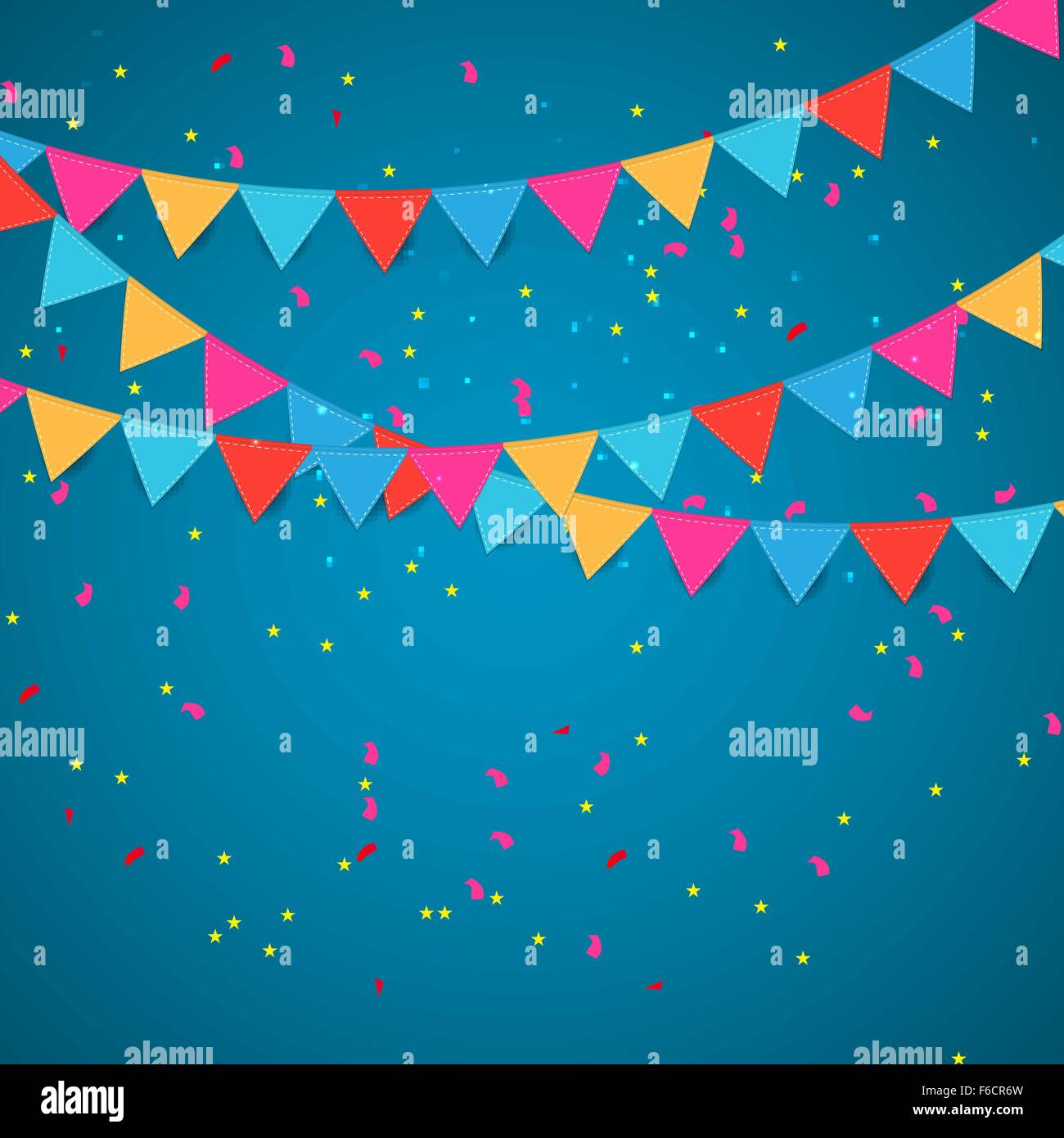 Party Flag Background Vector Illustration Stock Vector Image & Art - Alamy