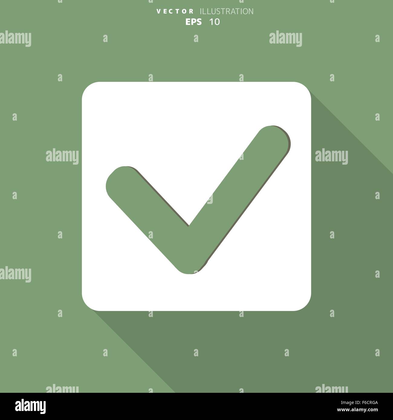 accept web icon Stock Vector Image & Art - Alamy