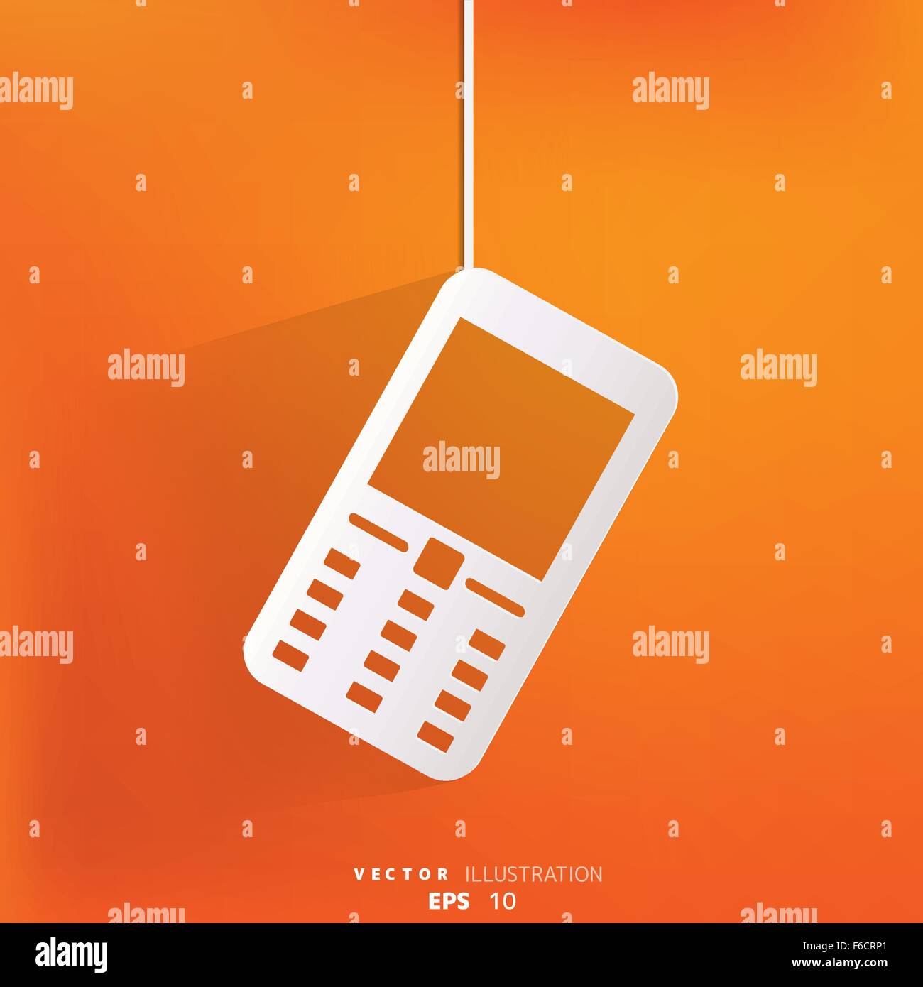 Mobile phone icon Stock Vector Image & Art - Alamy