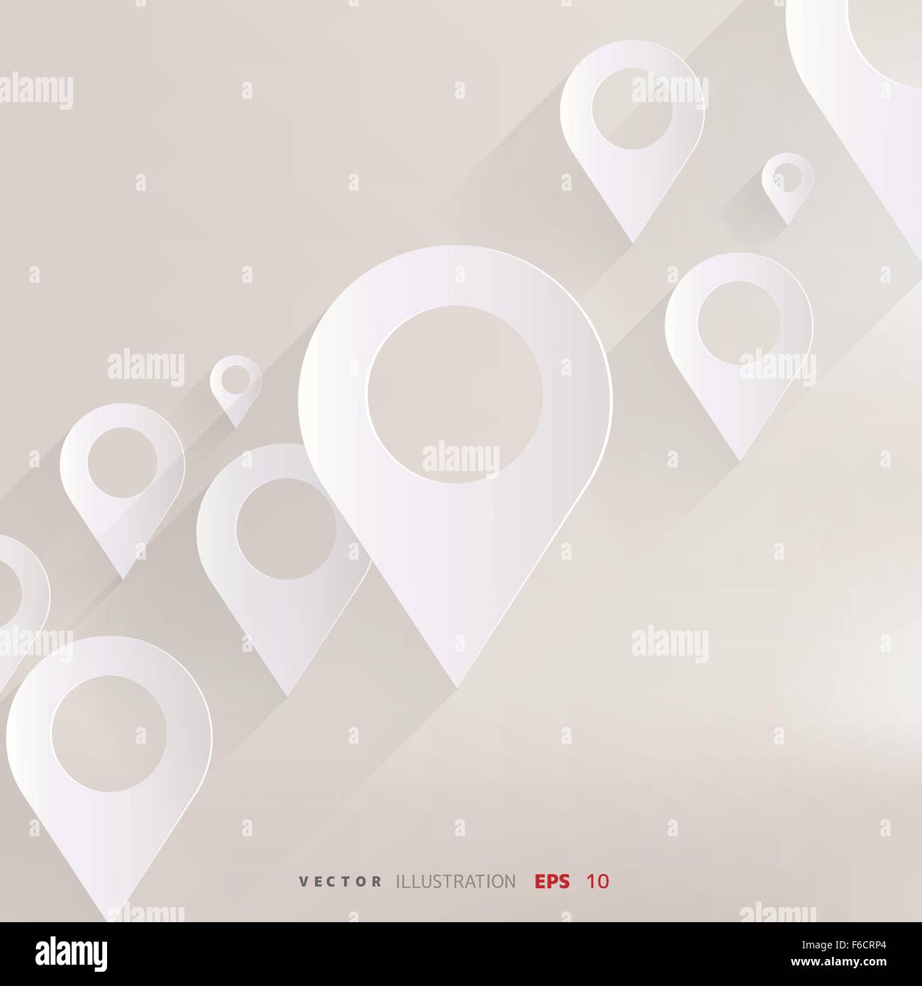 Map pointer icon Stock Vector Image & Art - Alamy