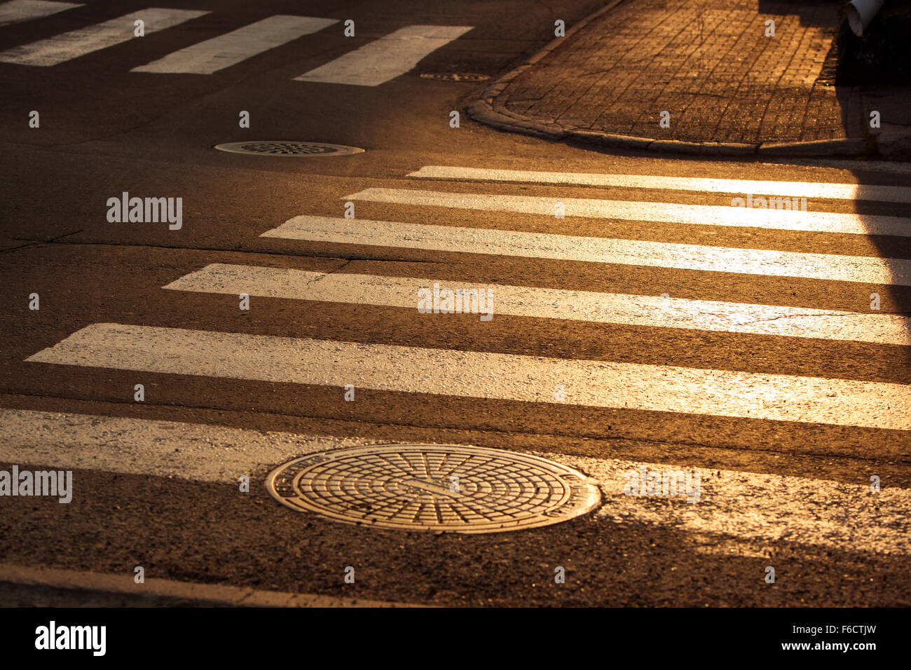 Crosswalk pavement hi-res stock photography and images - Alamy