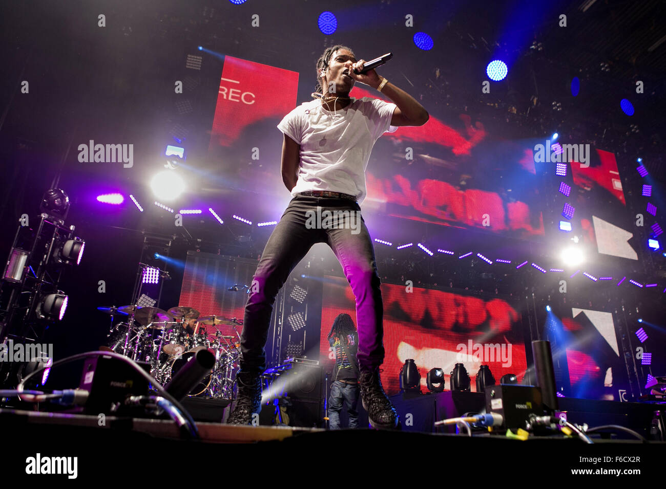Wiz Khalifa performs live at The National Exhibition Centre Birmingham ...