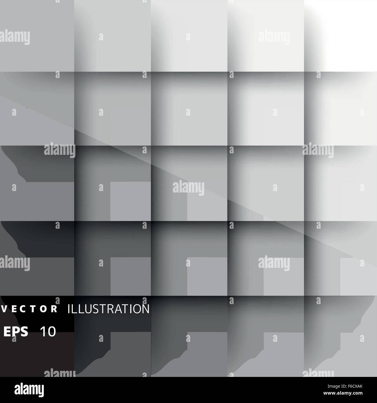 Abstract background with paper layers and shadows Stock Vector Image ...
