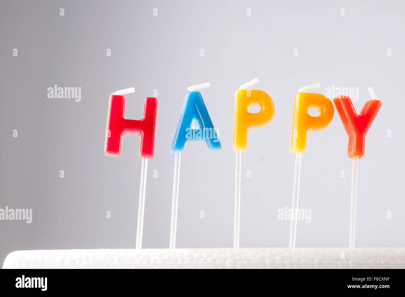 Text Happy Birthday Stock Photo - Alamy