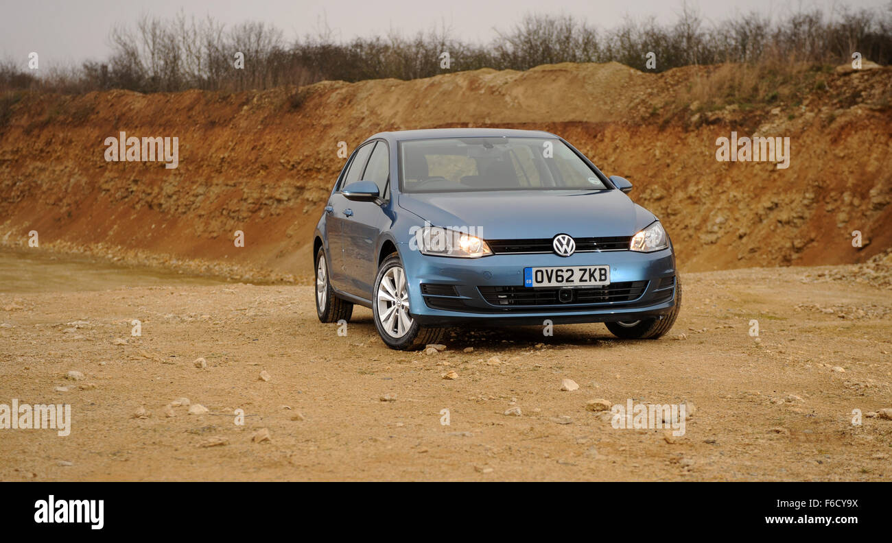 Volkswagen Golf SE 2.0-litre TDI 150 PS Stock Photo - Alamy