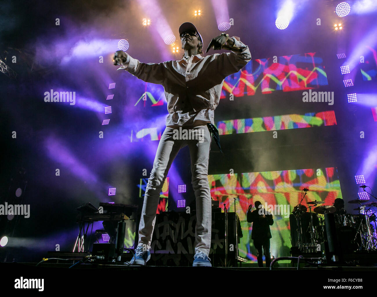 ASAP Rocky performs live at The National Exhibition Centre Birmingham ...
