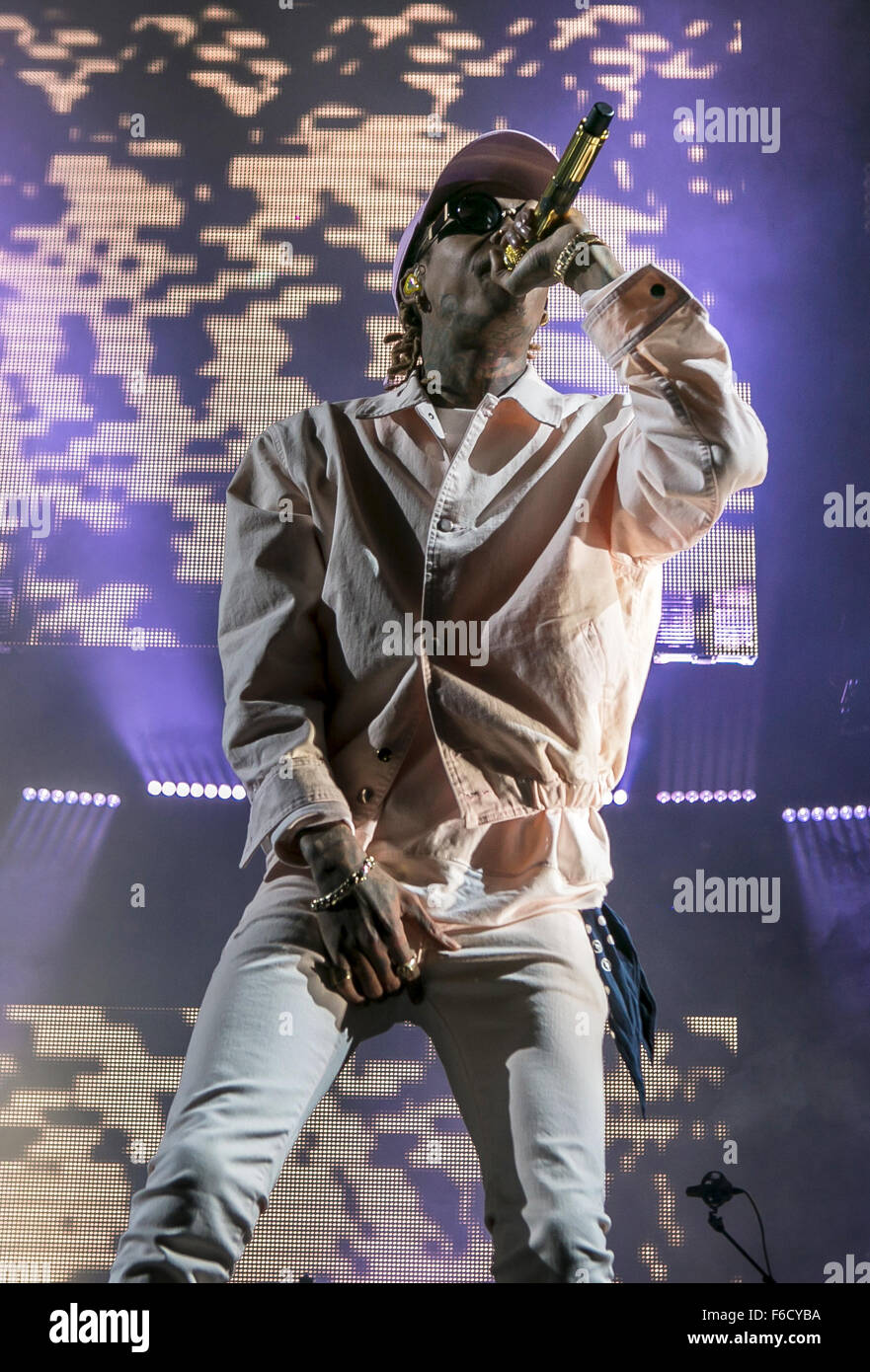 ASAP Rocky performs live at The National Exhibition Centre Birmingham ...
