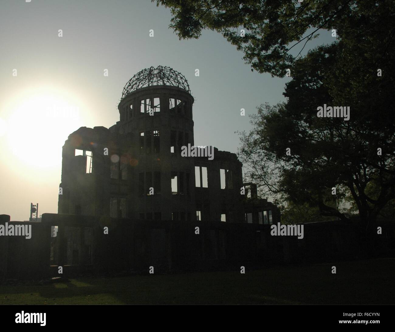 The A-bomb dome at Hiroshima Peace Memorial Park, Hiroshima, Japan ...