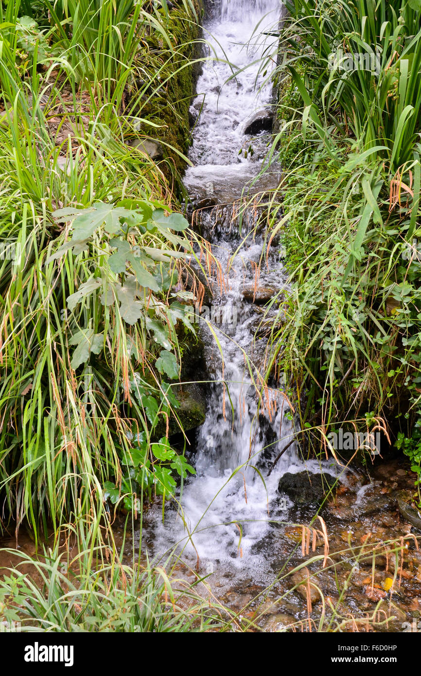 Water Splash Waterfall Stock Photo - Alamy