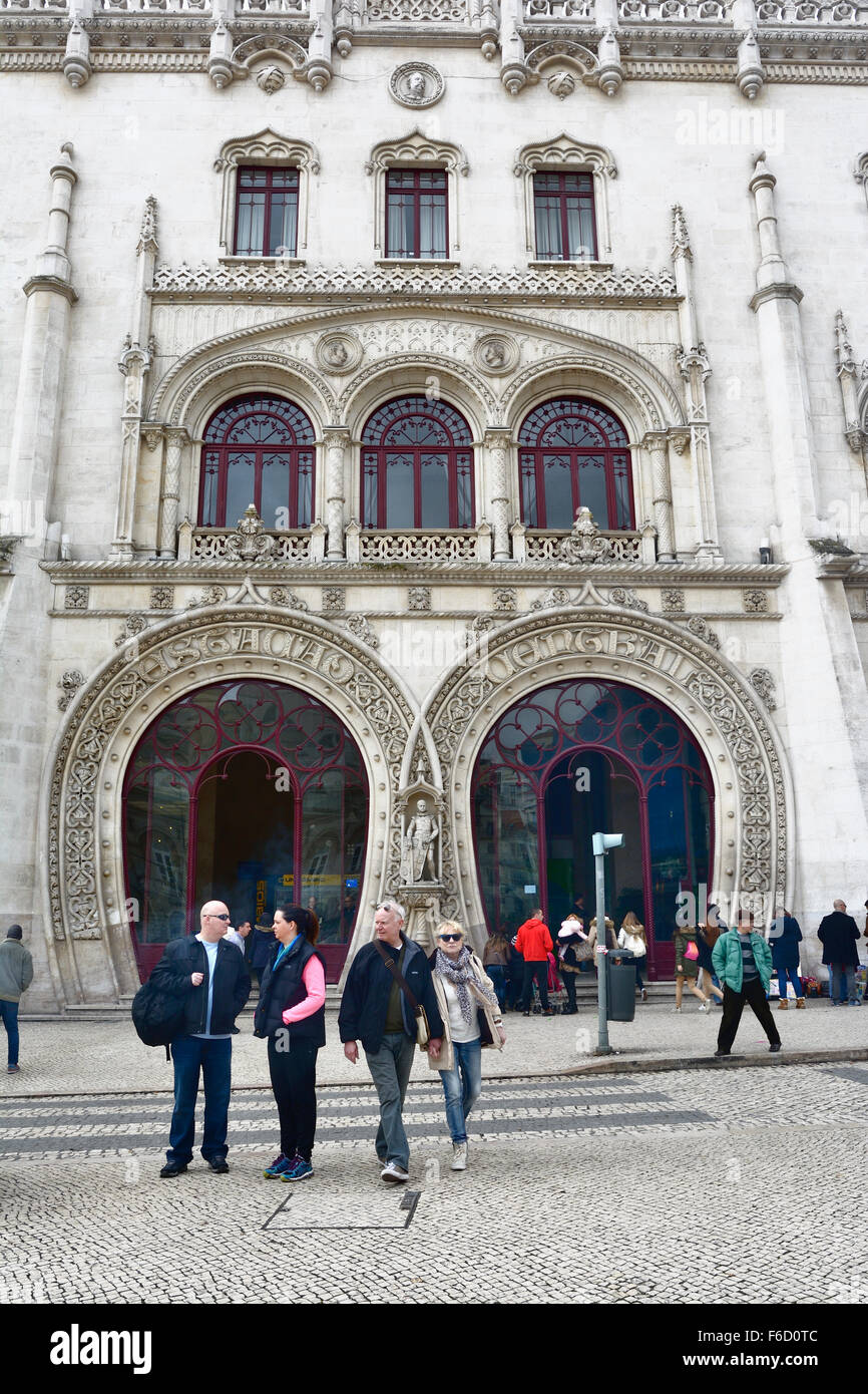 Central station of rossio hi-res stock photography and images - Alamy