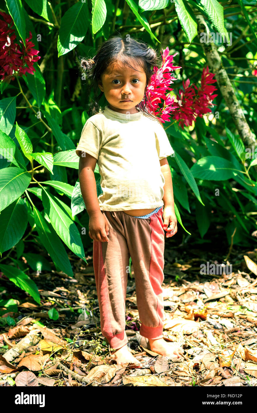Sad indigenous child hi-res stock photography and images - Alamy