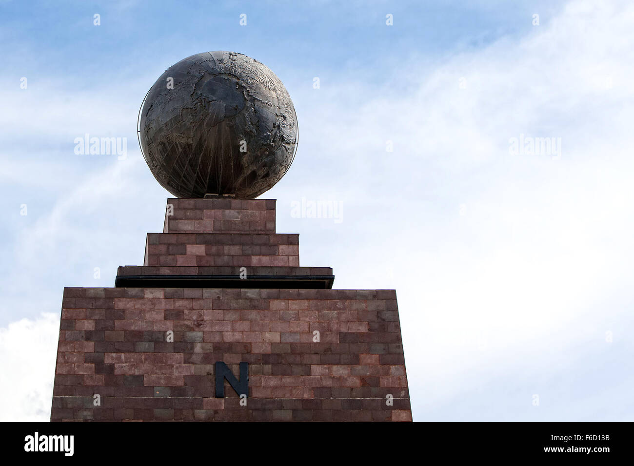 Center Of The World, Mitad Del Mundo, Monument In South America Stock ...