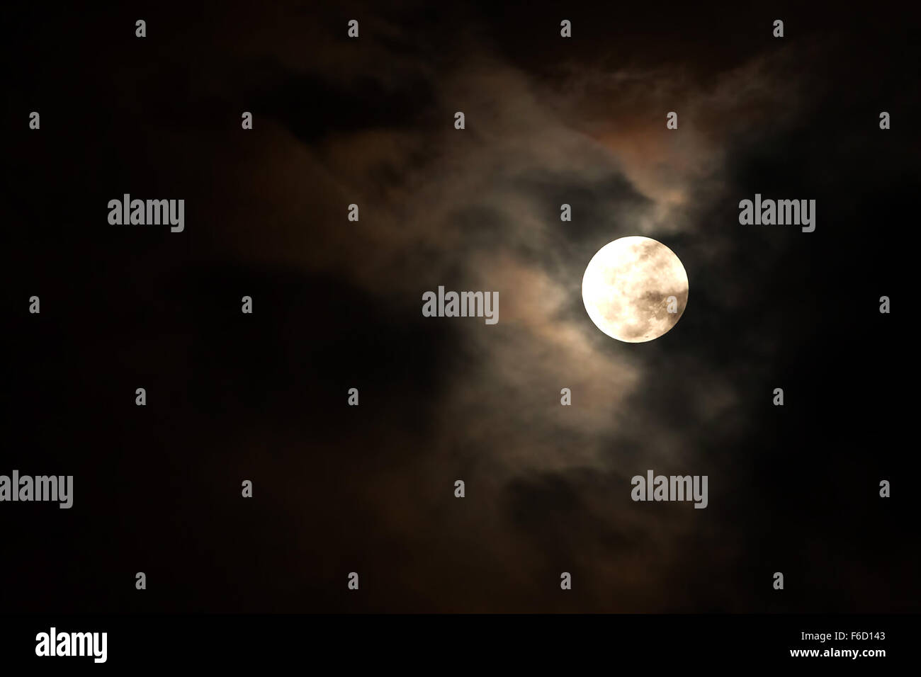 Full moon and clouds in sky hi-res stock photography and images - Alamy