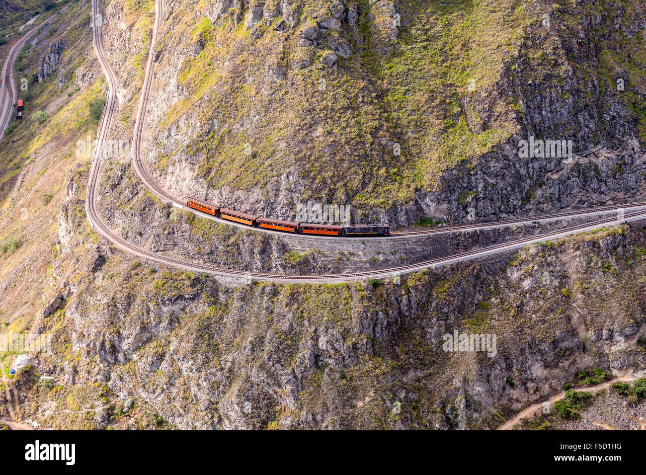 Devils Nose, Nariz Del Diablo, Ecuador, South America, Touristic Train ...