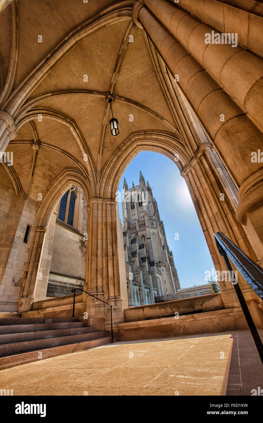 National Cathedral Washington Dc Stock Photo - Alamy