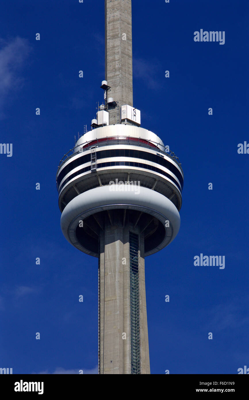 The Toronto CN Tower close-up Stock Photo - Alamy