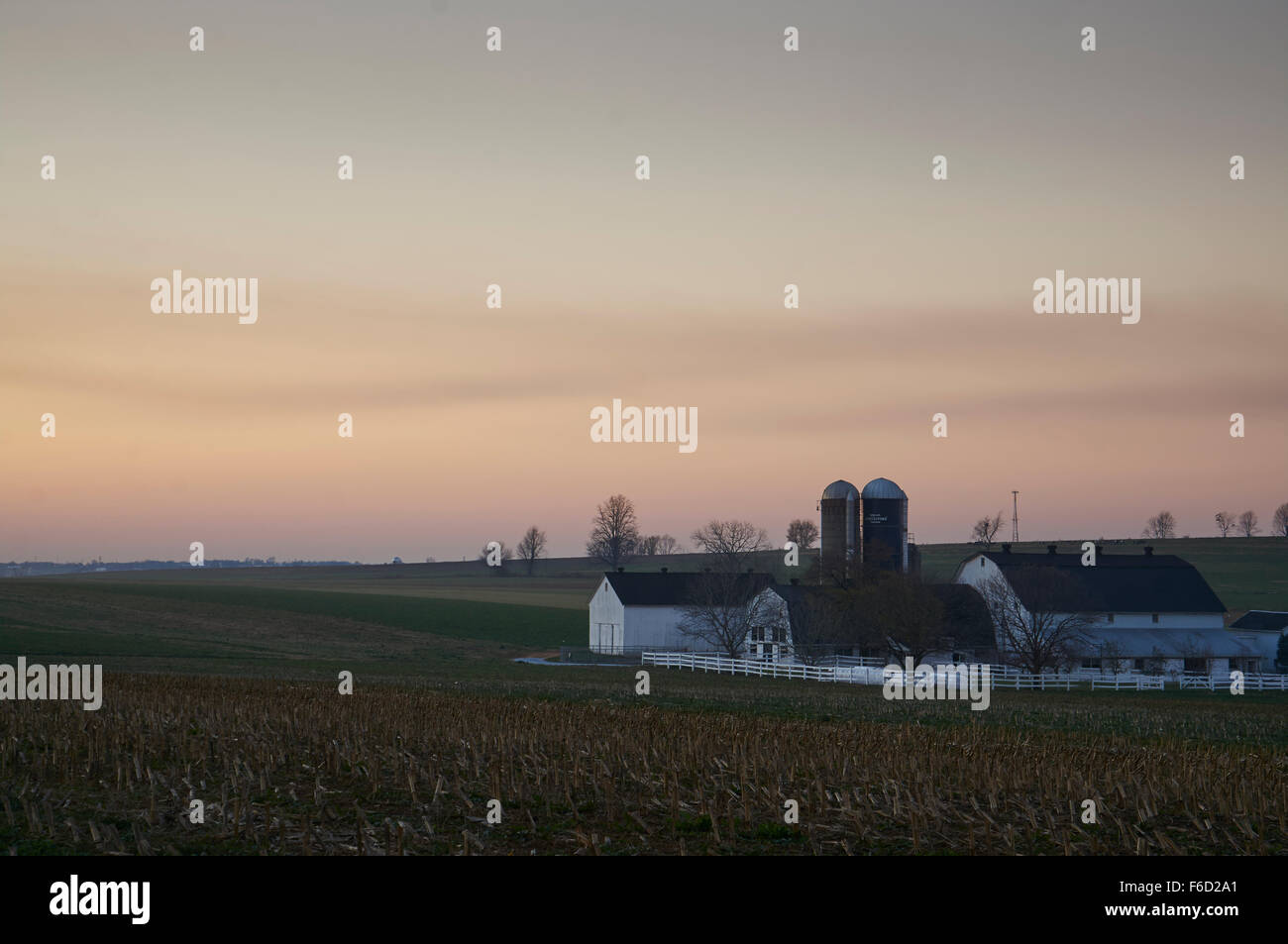 Lancaster farm sunset hi-res stock photography and images - Alamy