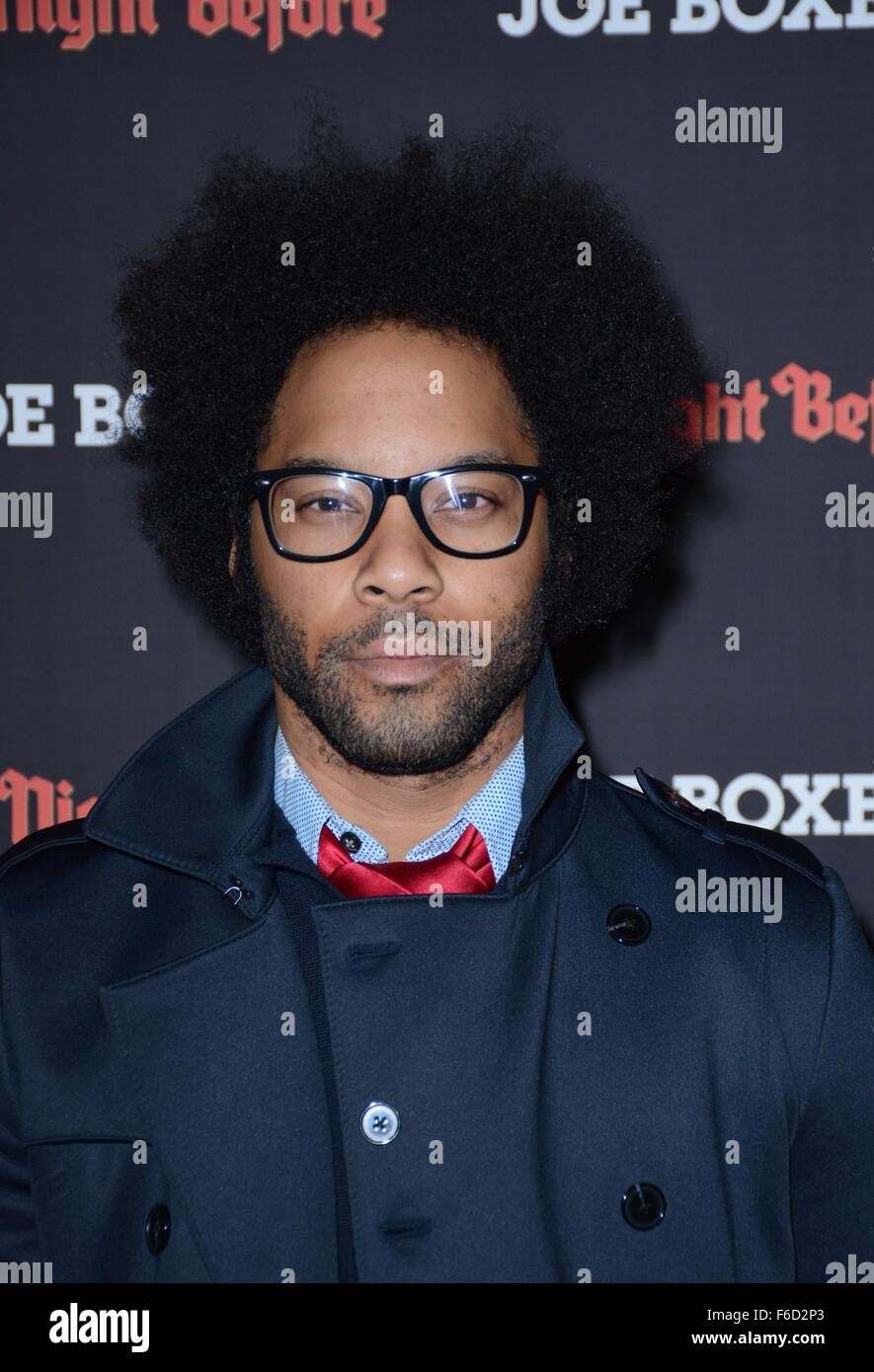 New York, NY, USA. 16th Nov, 2015. Jonathan Fernandez at arrivals for ...
