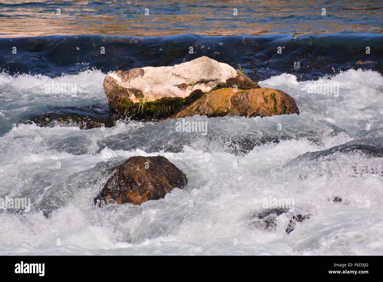 Water Splash Waterfall Stock Photo - Alamy
