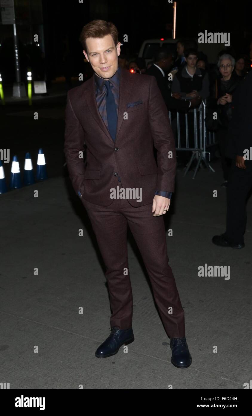 New York, NY, USA. 16th Nov, 2015. Lake Lacy at arrivals for CAROL ...