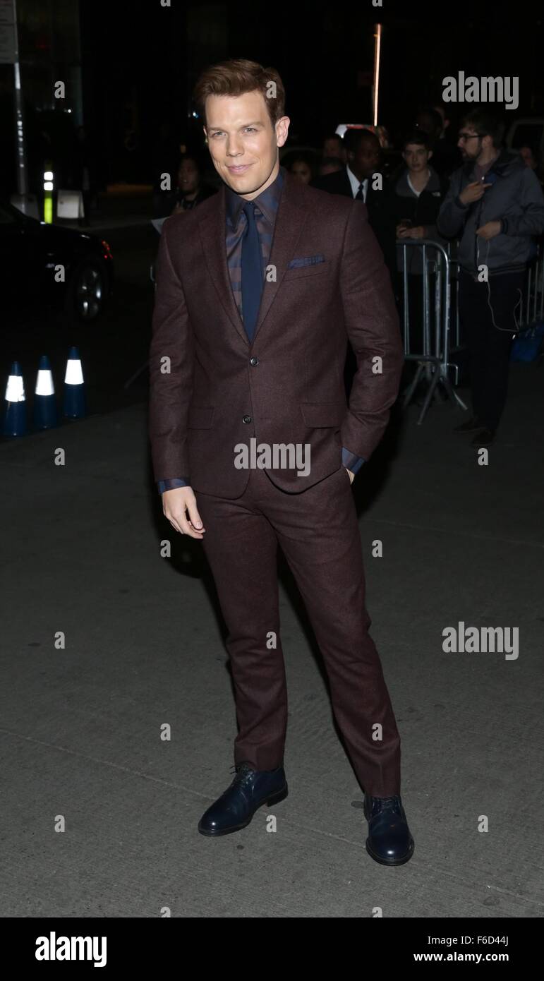 New York, NY, USA. 16th Nov, 2015. Lake Lacy at arrivals for CAROL ...