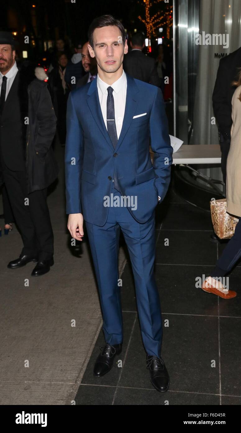 New York, NY, USA. 16th Nov, 2015. Cory Michael Smith at arrivals for ...