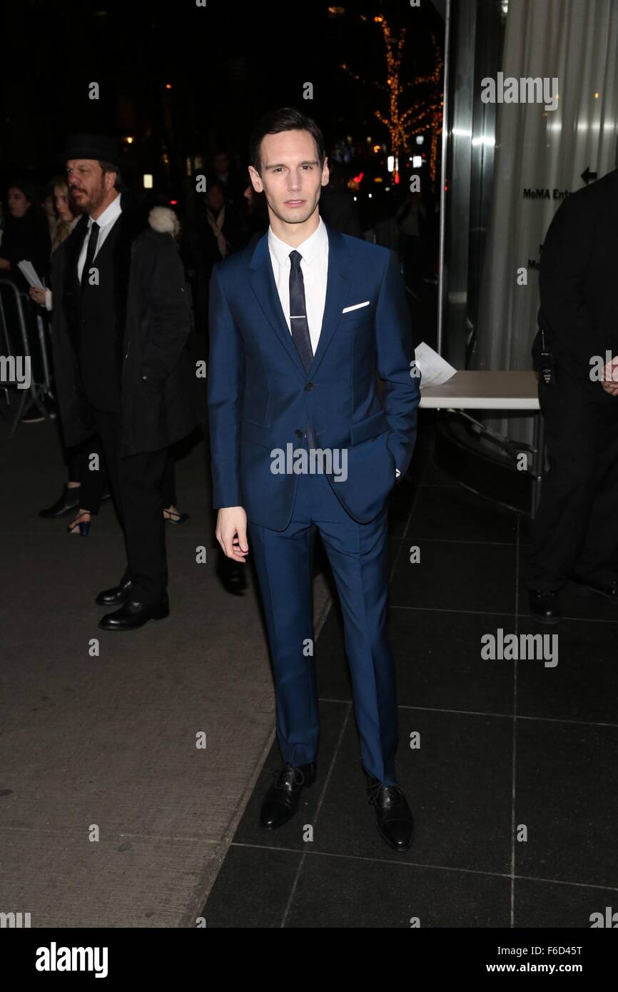 New York, NY, USA. 16th Nov, 2015. Cory Michael Smith at arrivals for ...