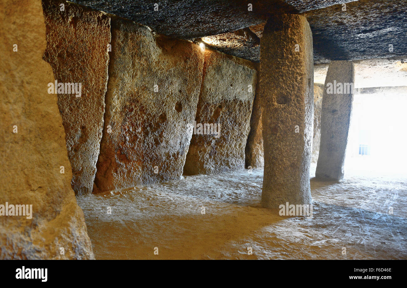 Menga megalithic dolmen hi-res stock photography and images - Alamy