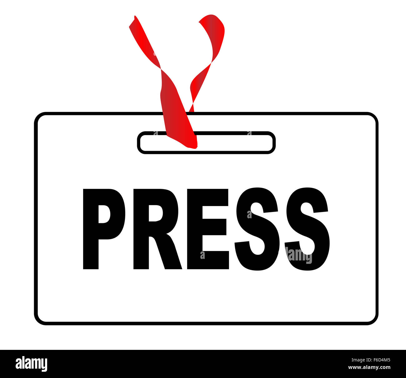 Press badge hi-res stock photography and images - Alamy