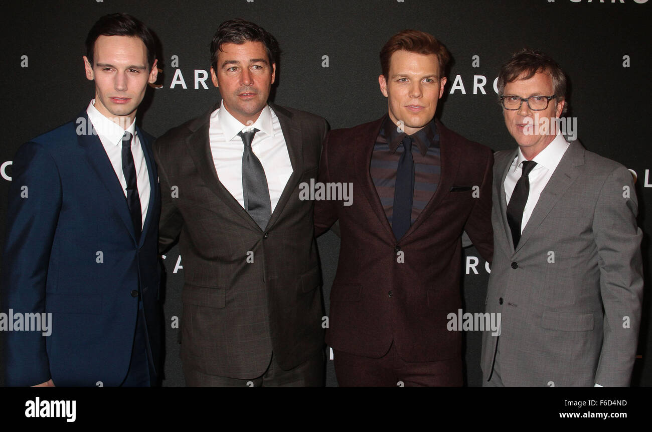 New York, New York, USA. 16th Nov, 2015. Actors CORY MICHAEL SMITH ...