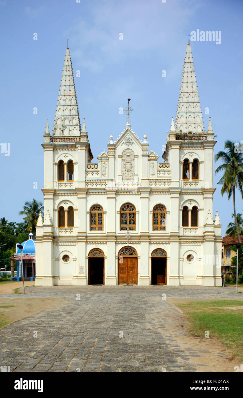Santa cruz cathedral basilica, kochi, kerala, india, asia Stock Photo ...