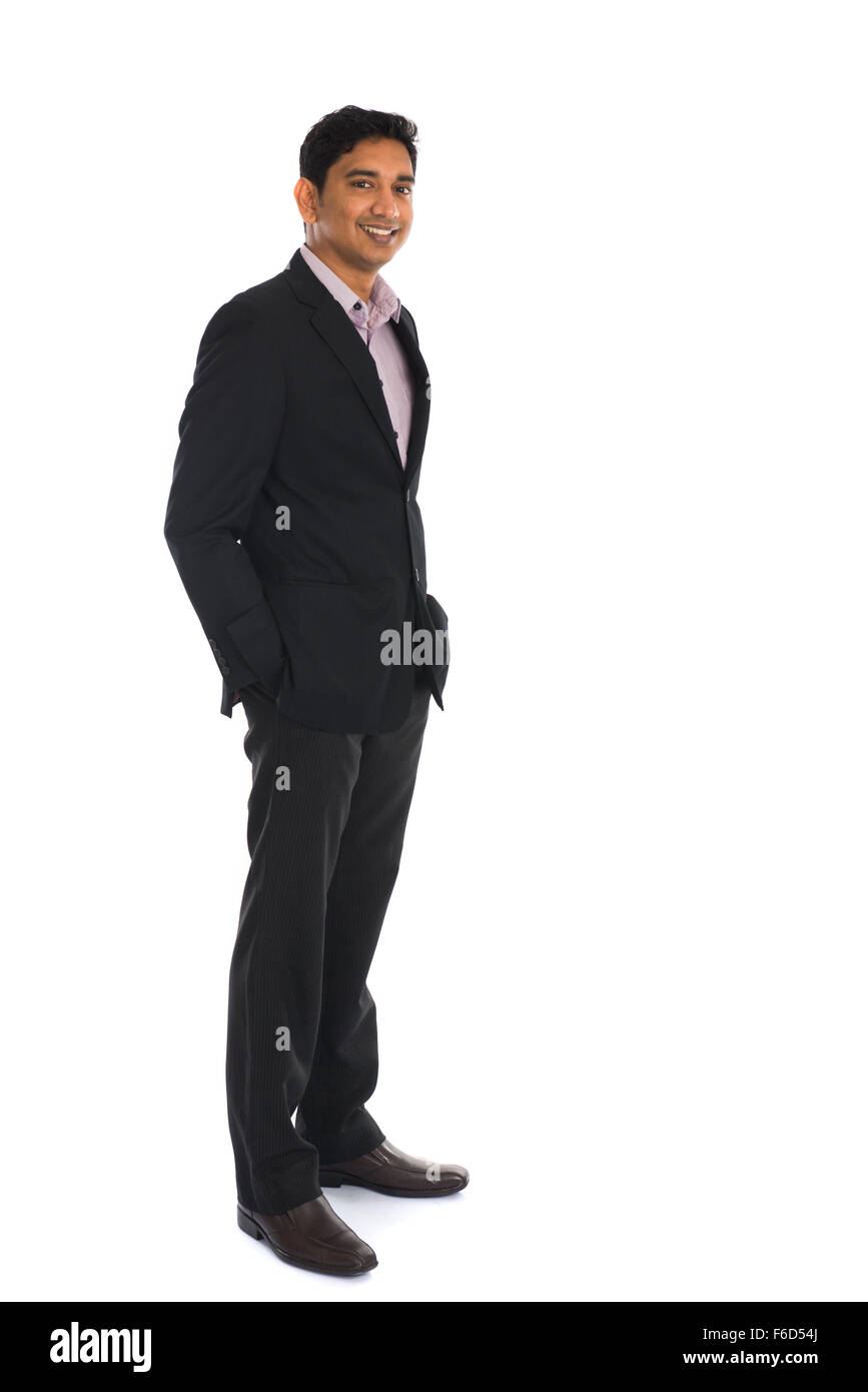 india male with coat side view Stock Photo - Alamy