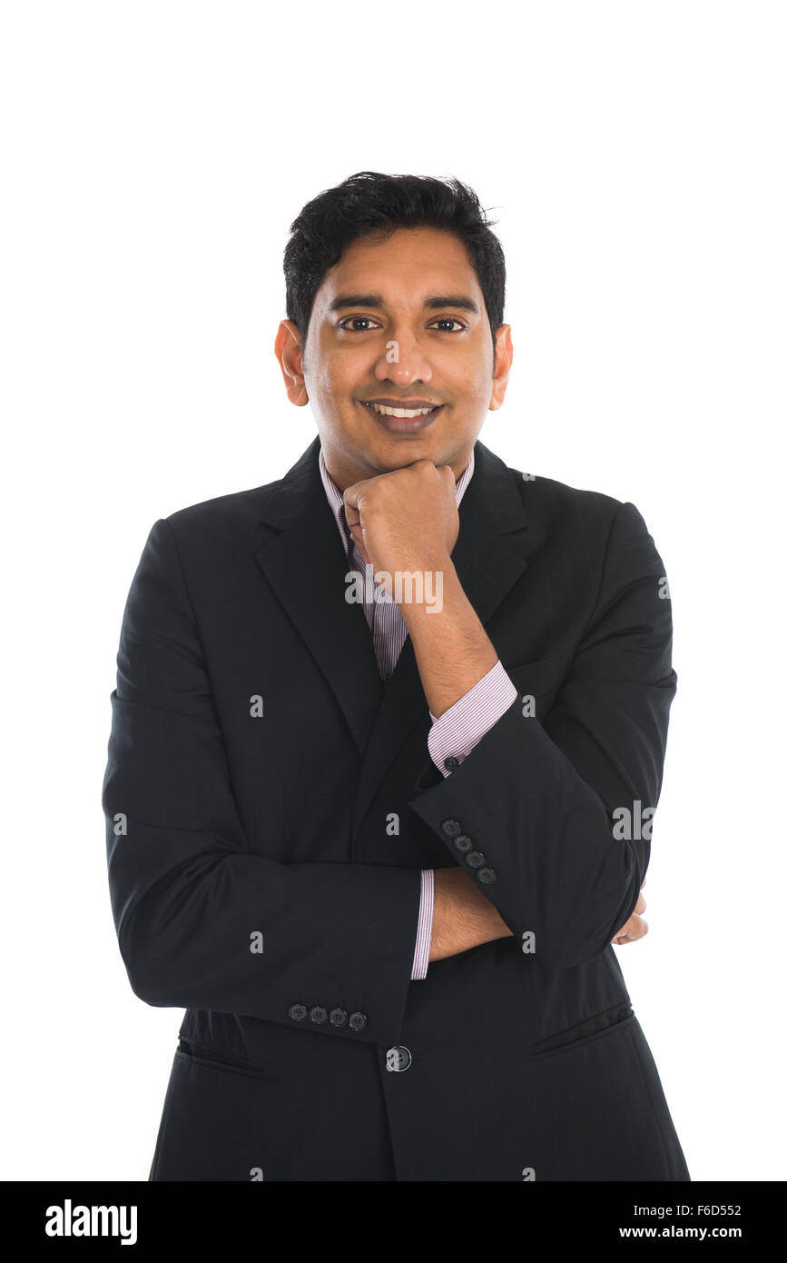 indian male thinking Stock Photo - Alamy