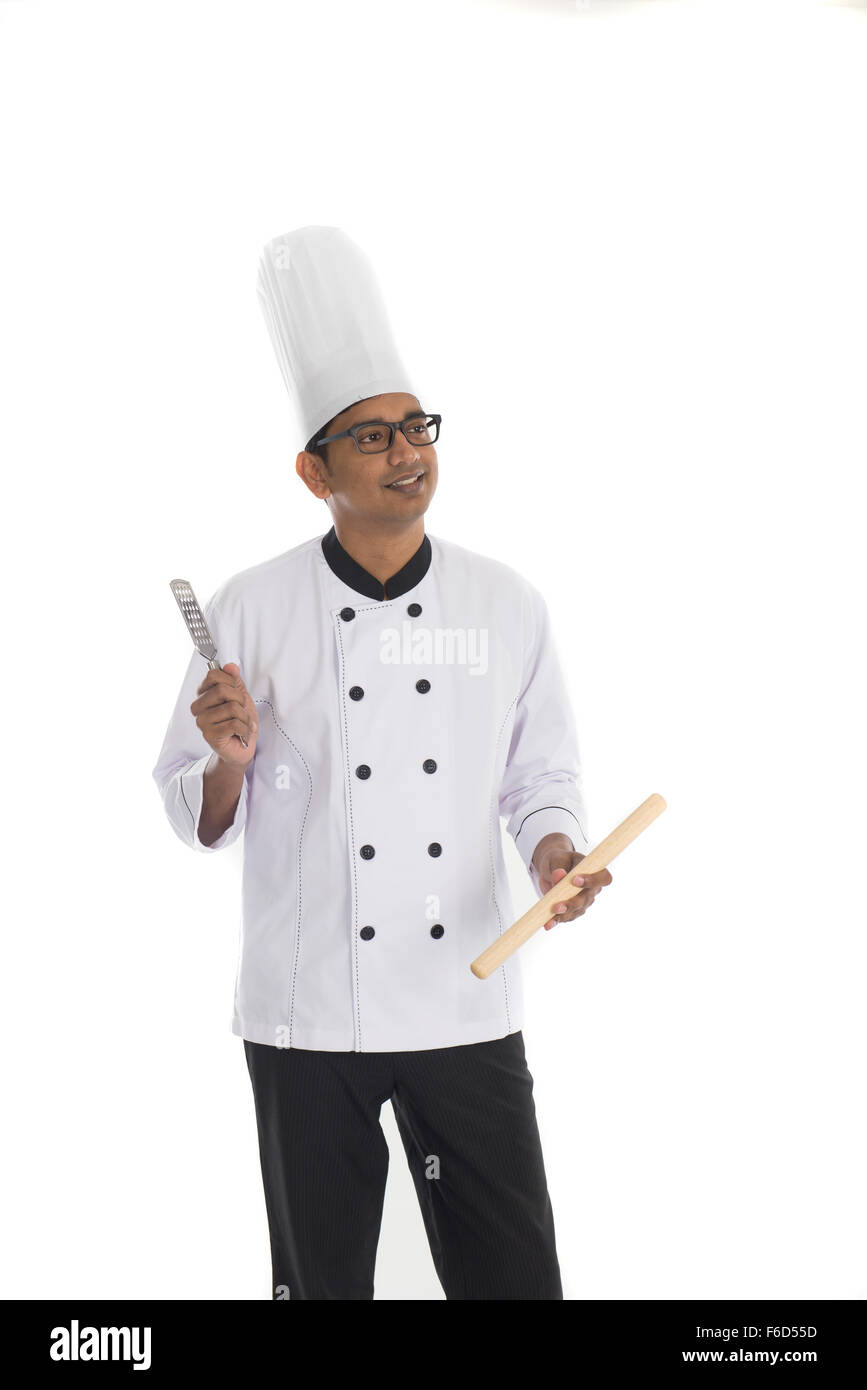 indian male chef Stock Photo - Alamy