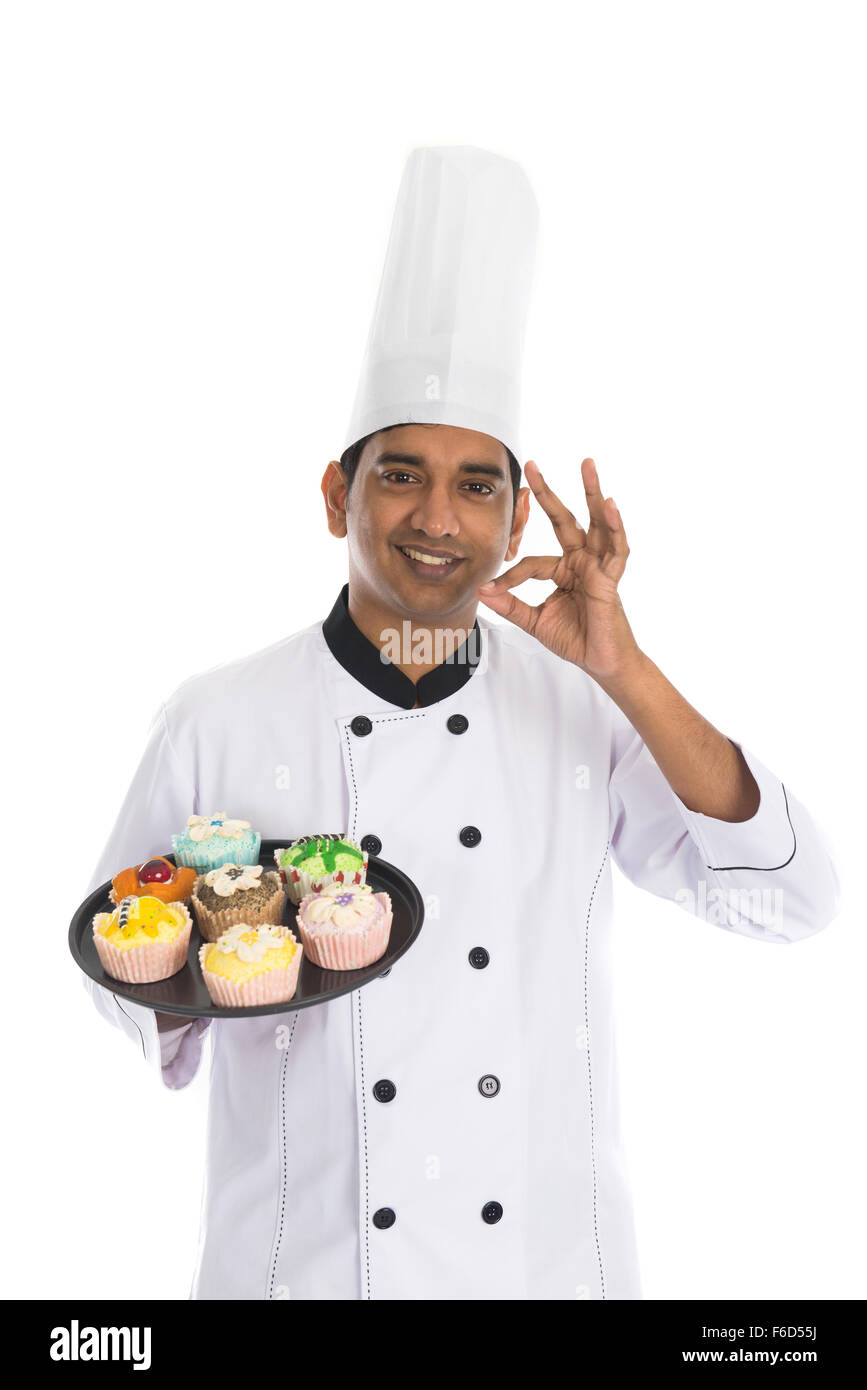 indian male chef Stock Photo - Alamy