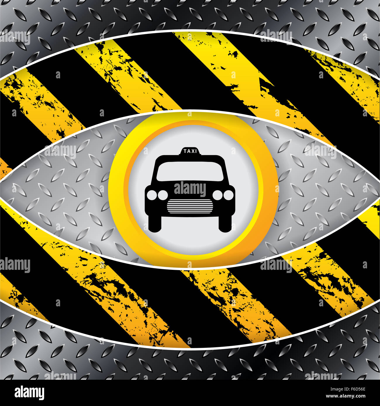 Industrial theme taxi background design with grunge and metallic ...