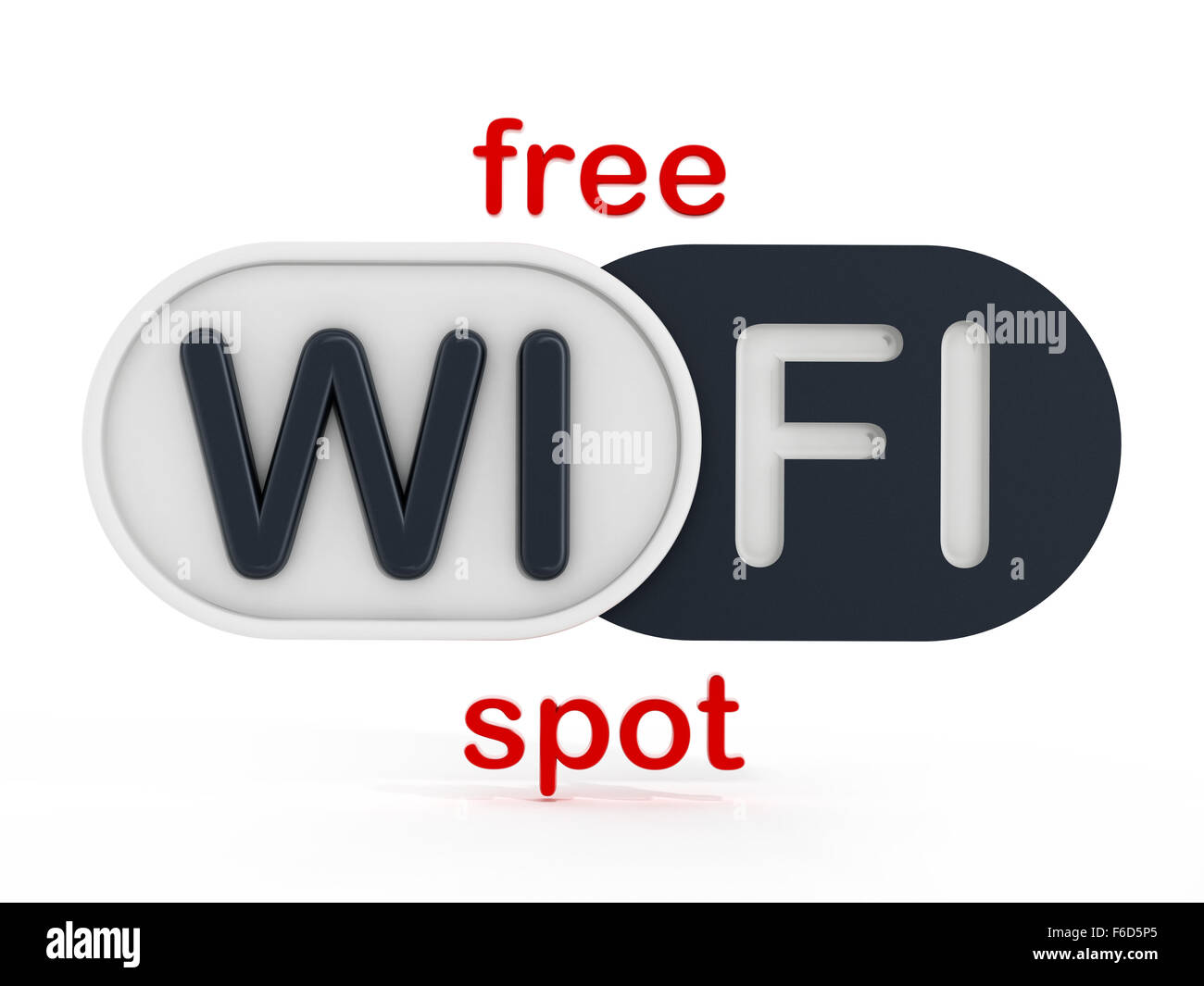 Free wifi symbol on Cut Out Stock Images & Pictures - Alamy