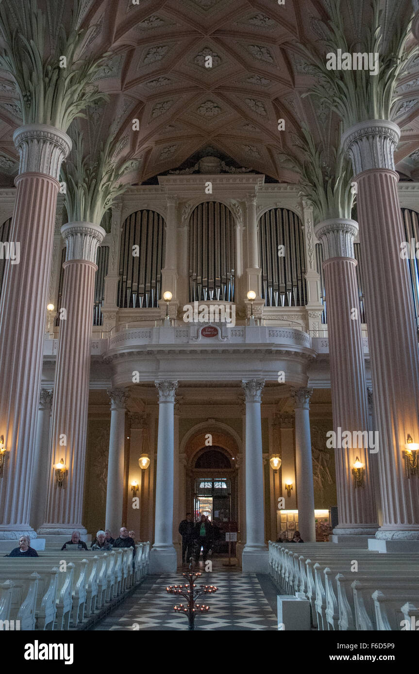 Nikolaikirche (St Nicholas Church) in Leipzig, where the first ...